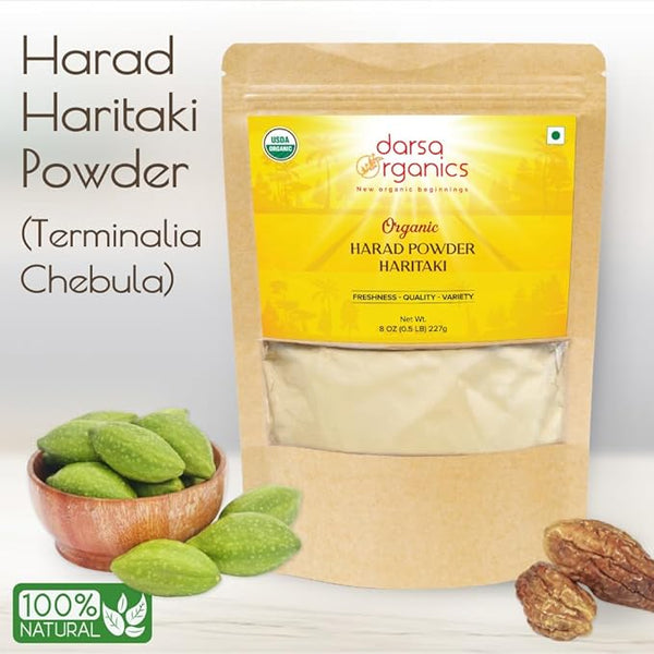 Organic Harad Powder Haritaki – Darsa Organics